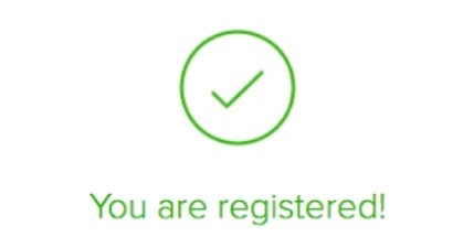 Successfully Registered