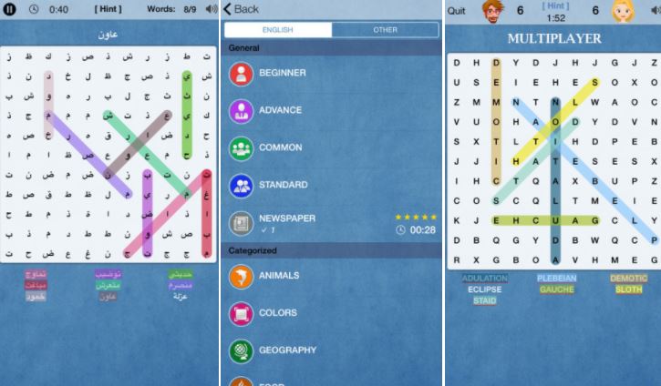 Blitz Word Search Multilingual - App Code Crate