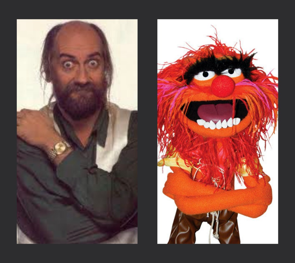 Lounging at the Waldorf: Muppets, baby.