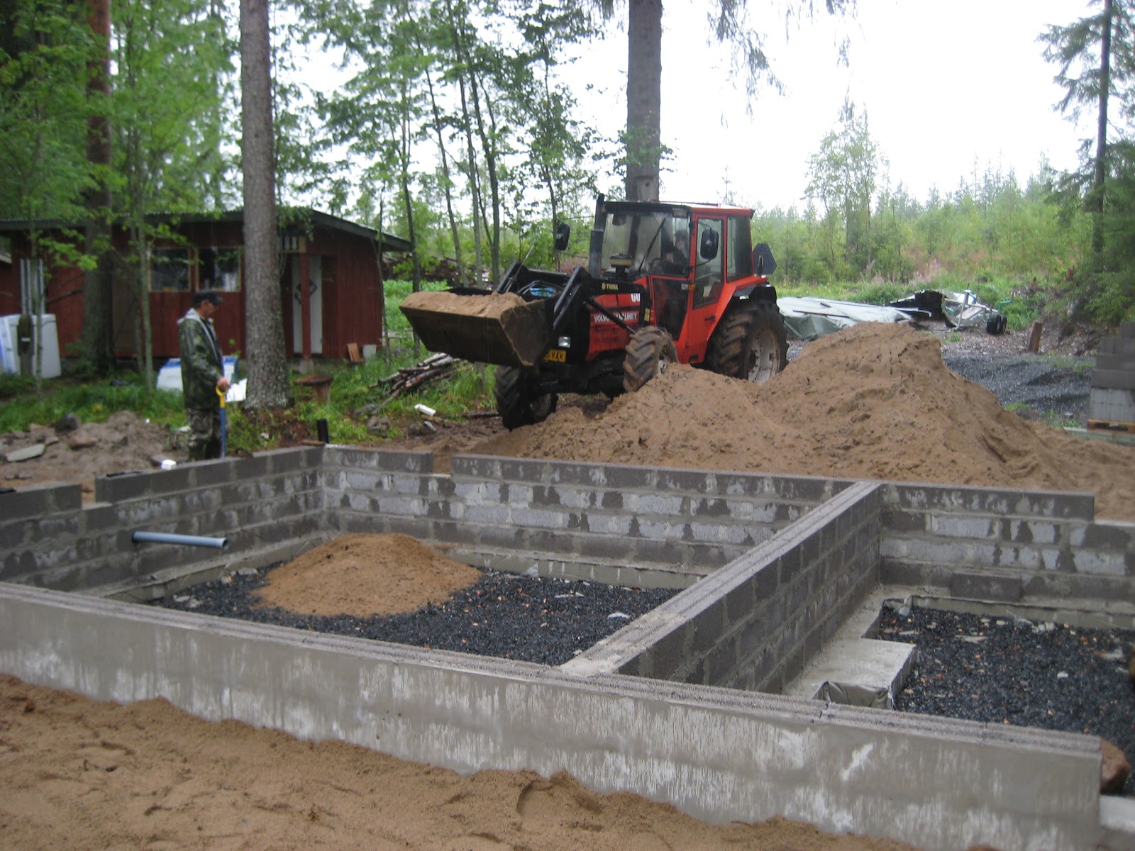 Mattias Naturblogg: Husbygge
