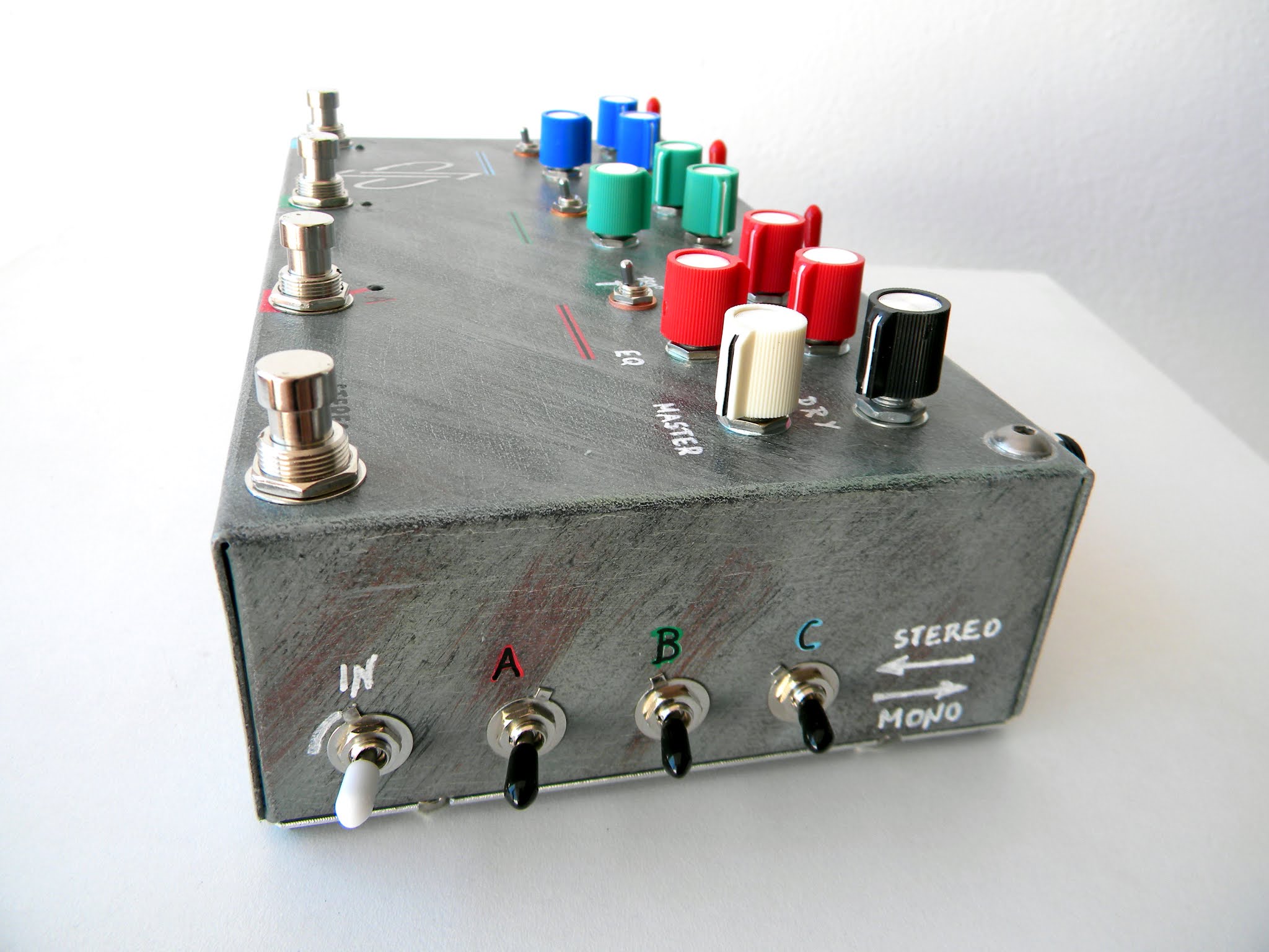 Triple Loop Parallel Stereo Blender - dpFX Pedals