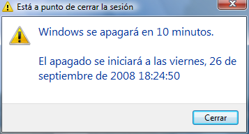 EL BLOG DE AGUA CALIENTE: APAGAR TU PC AUTOMATICAMENTE