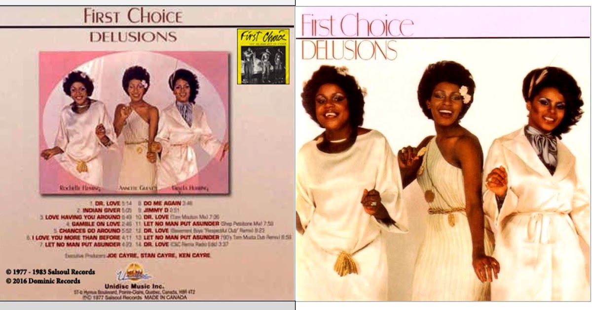 MUSICOLLECTION: FIRST CHOICE - Delusions (Edition Deluxe) 1977 - 2012