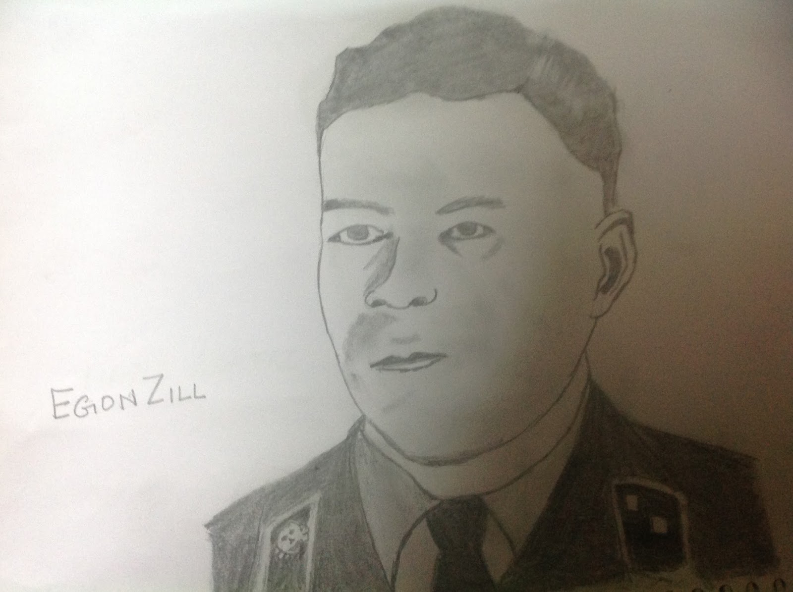 Dr K Prabhakar Rao's blog: Pencilsketch of a Nazi byDr K Prabhakar Rao