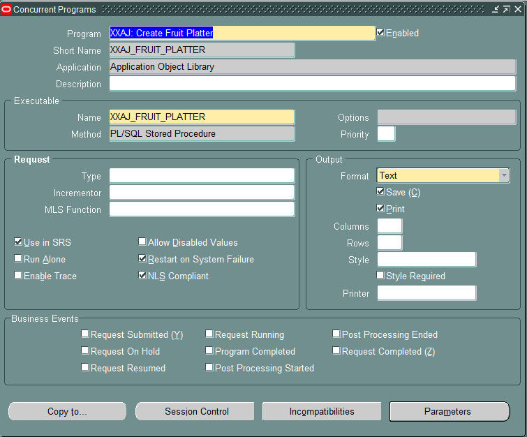 Johny's Oracle Tips: Oracle Apps : Selecting Multiple values for a ...
