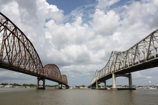 Industrial History: Old Spanish Trail Bridges over Atchafalaya River in ...