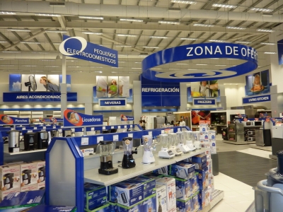 Buying appliances and what kind of stores to expect in Dominican Republic.