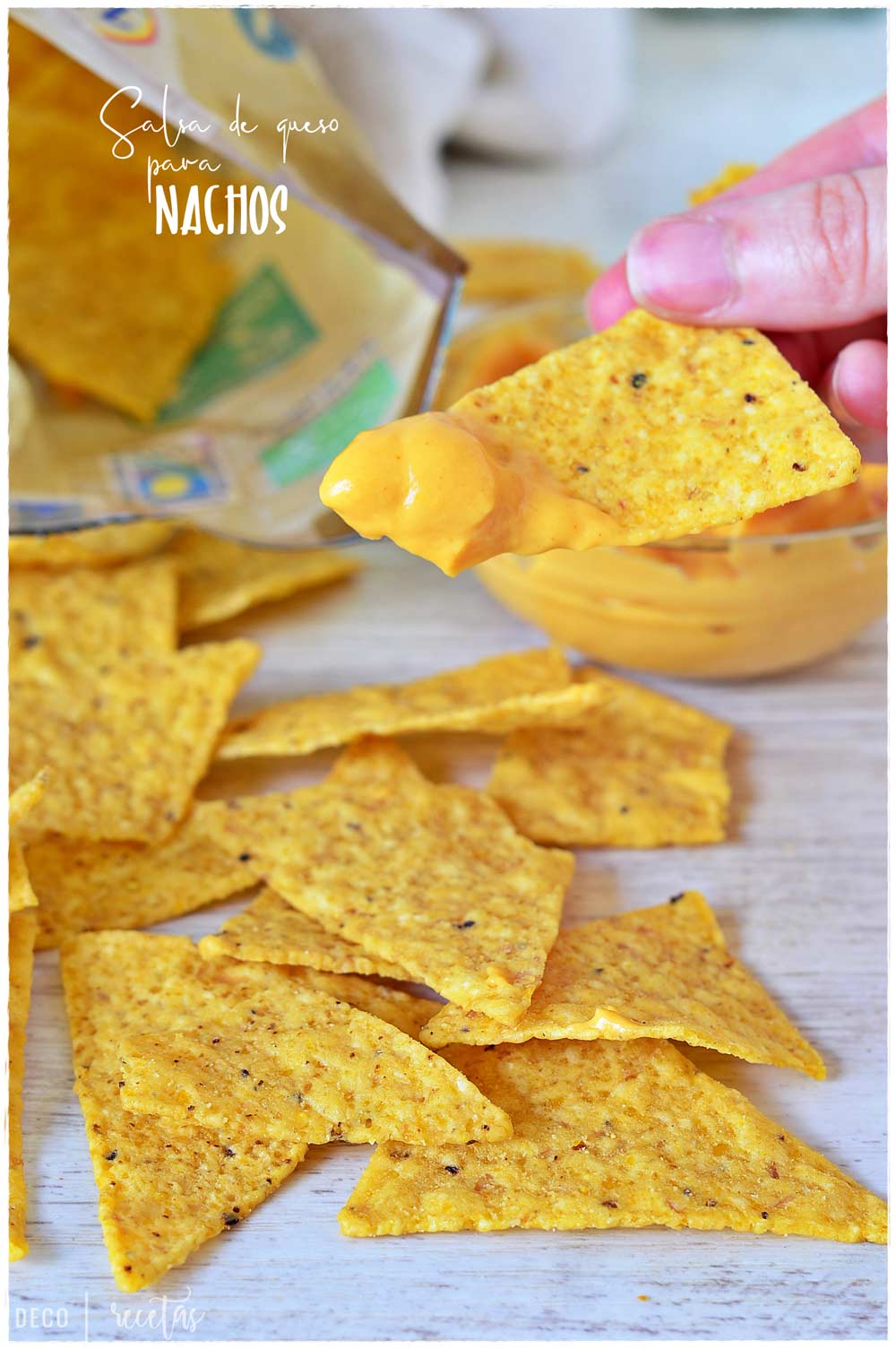 6 recetas con nachos: como hacer salsa de queso | DECORECETAS
