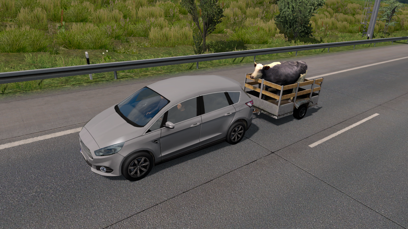 Animal trailer V 1.0 - Euro Truck Simulator 2 Mod World