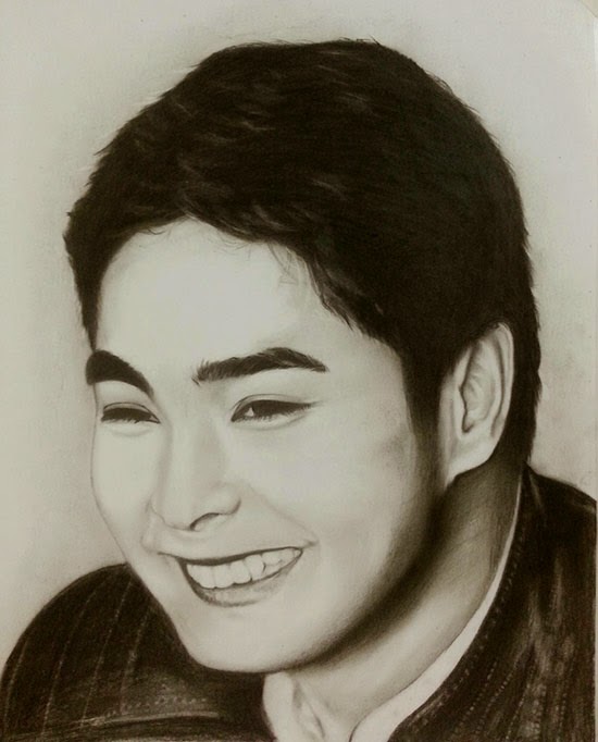 Coco Martin Portrait Drawing