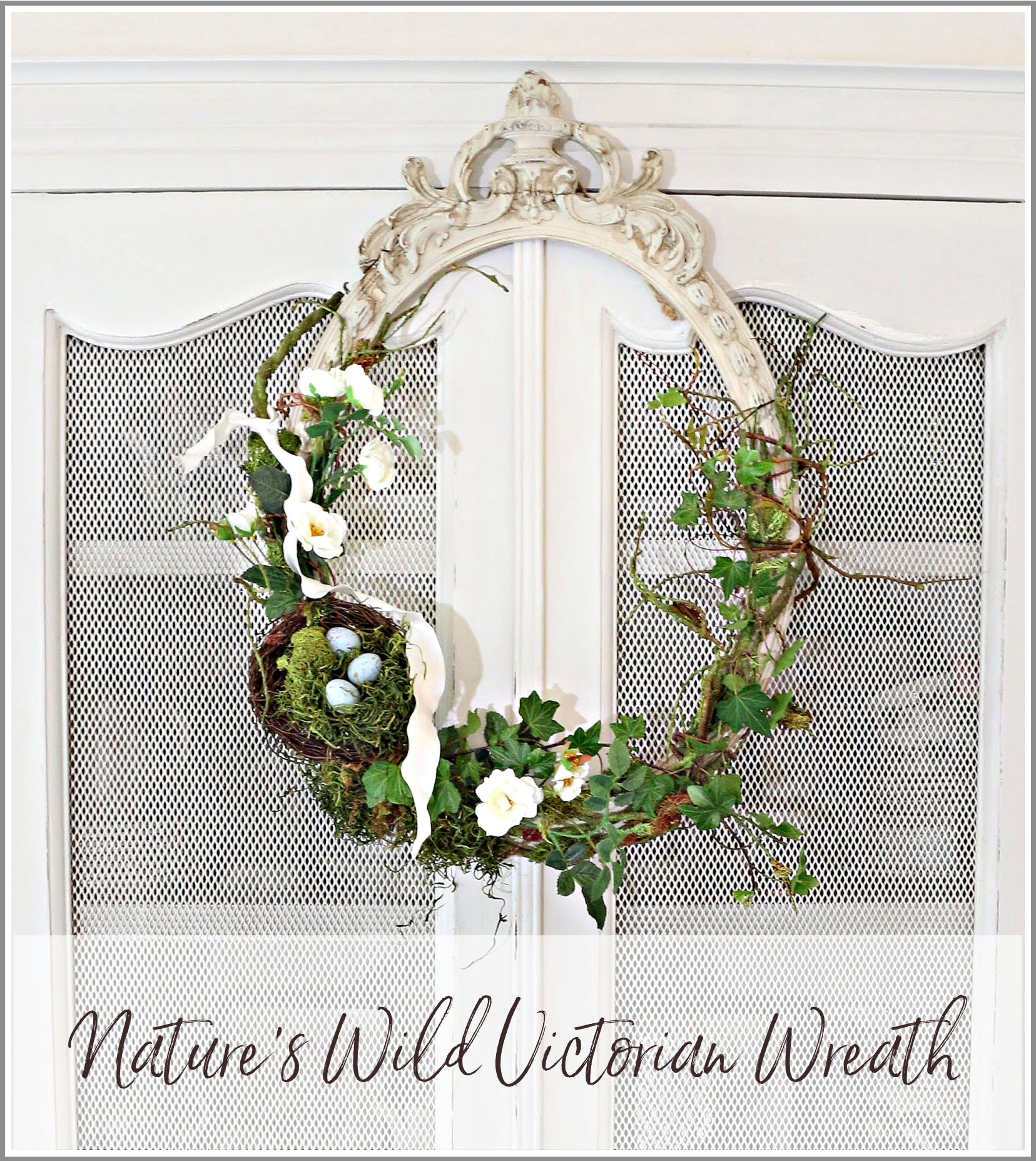 common ground : Nature's Wild Victorian Wreath