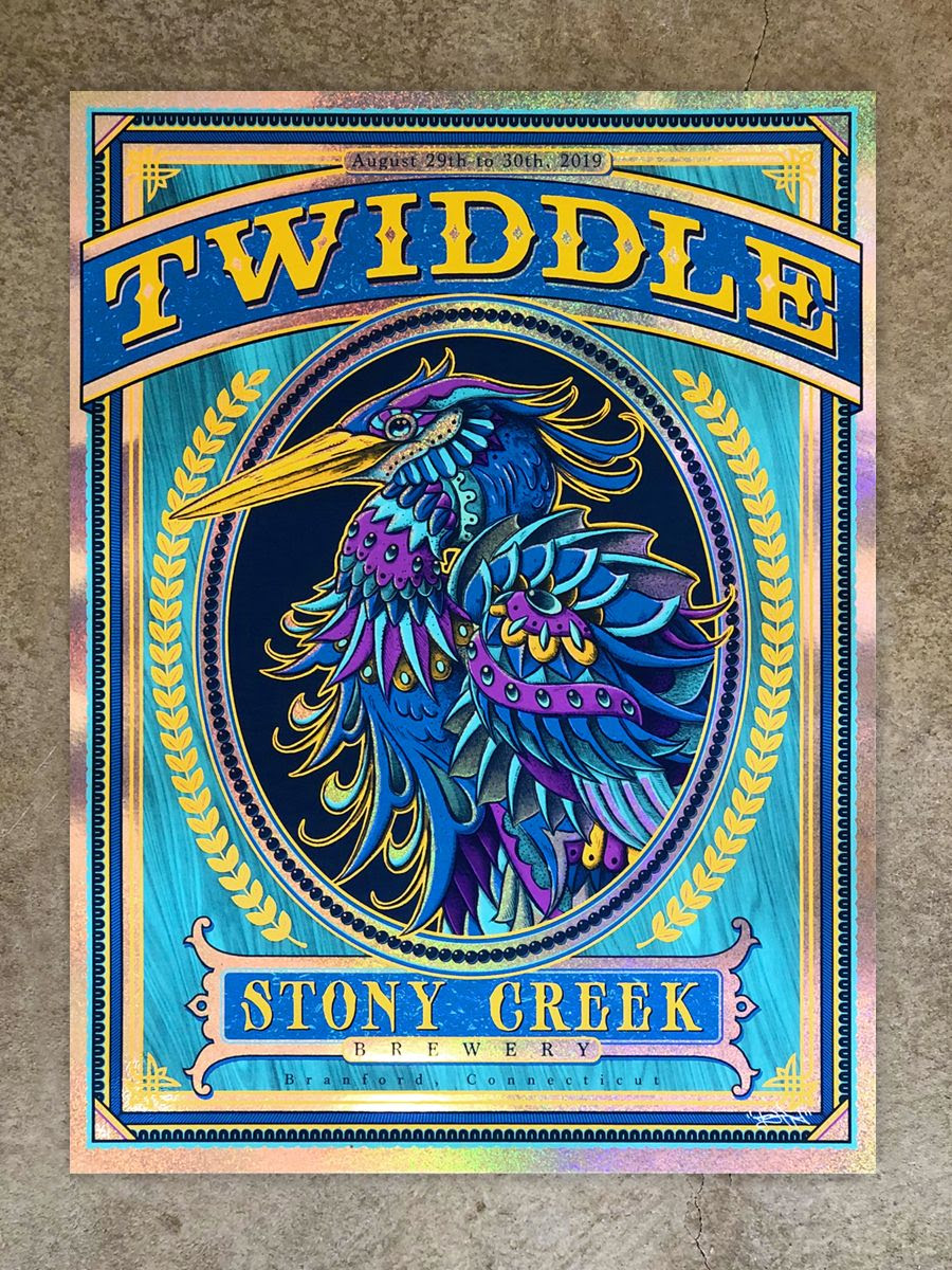 INSIDE THE ROCK POSTER FRAME BLOG: Bioworkz Twiddle Branford Poster