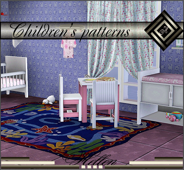 HelleN sims3 : Children's patterns.