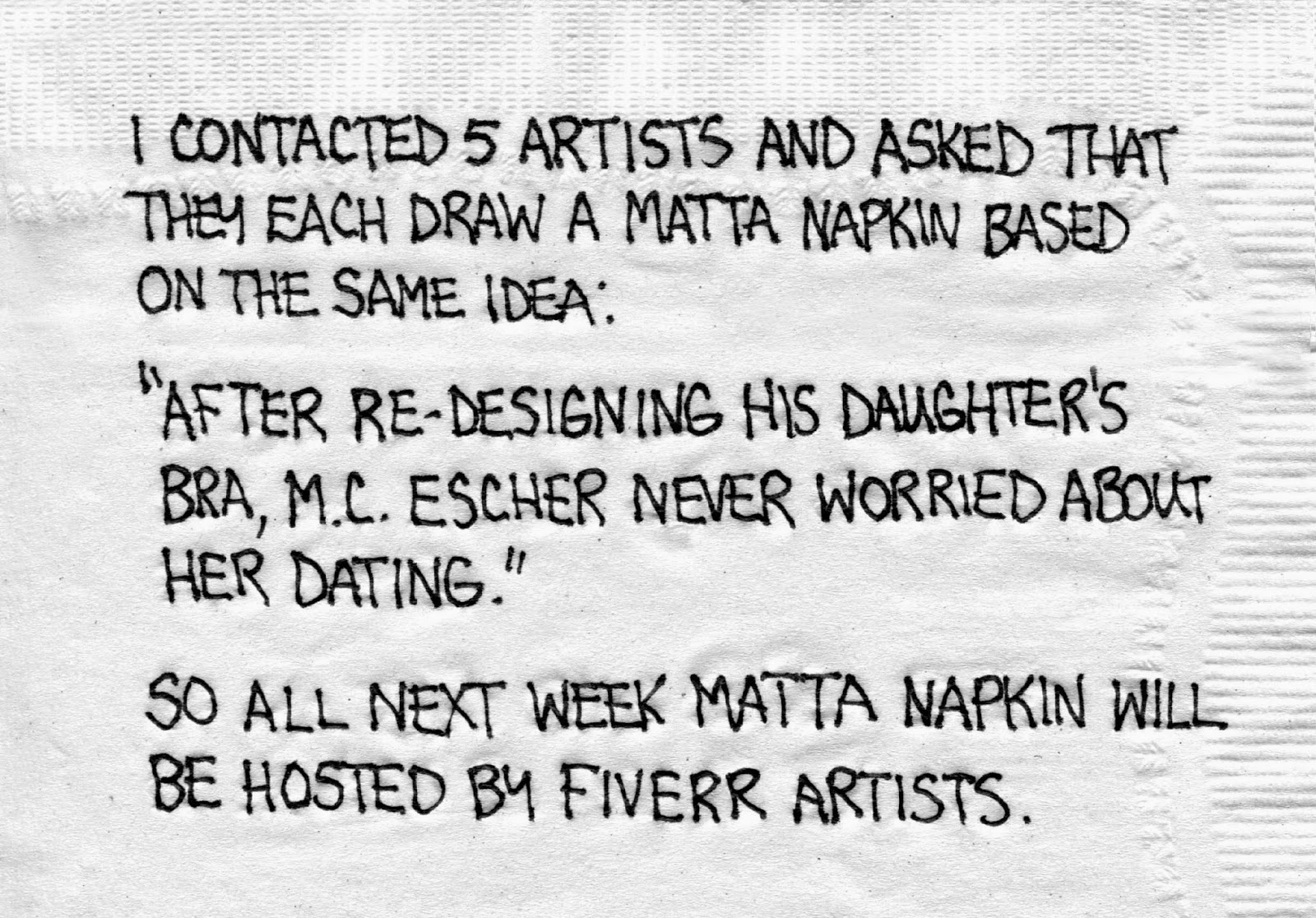 Matta: MATTA-NNOUNCEMENT #5