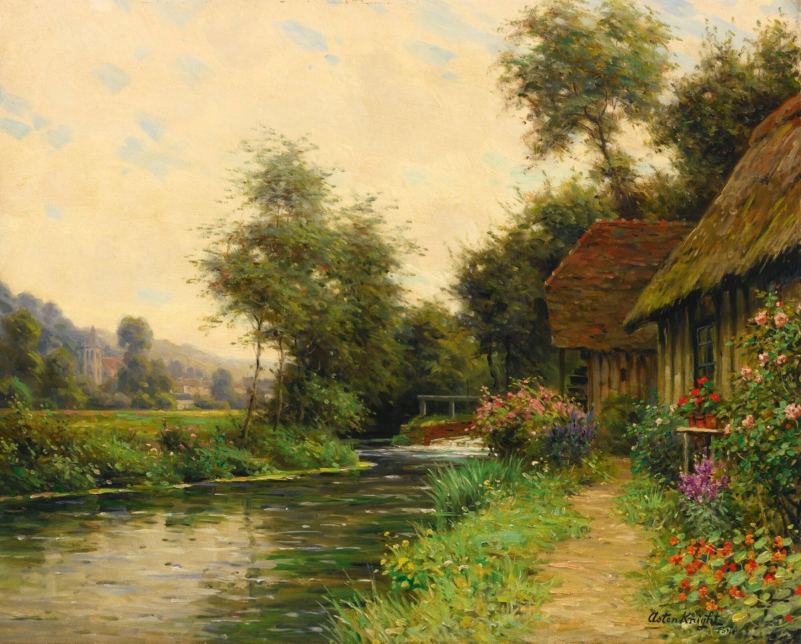 Louis Aston Knight (1873-1948) | Tutt'Art@ | Pittura * Scultura ...