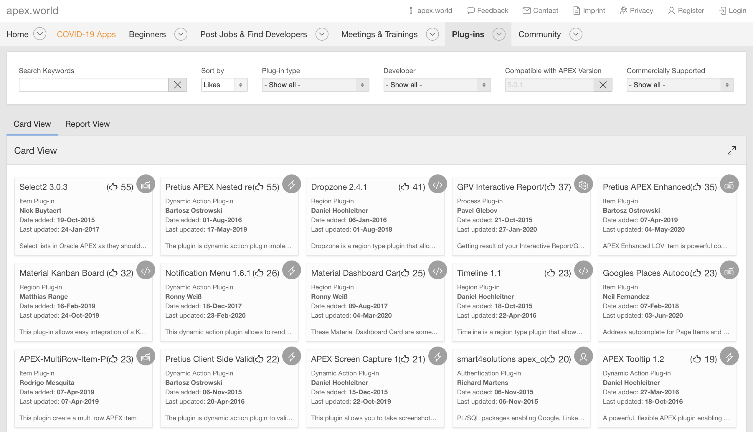 Dimitri Gielis Blog Oracle Application Express Apex Need To Extend