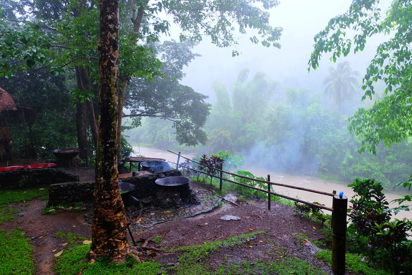Kawa Hot Bath In Kayak Inn, Tibiao, Antique - From The Highest Peak to ...