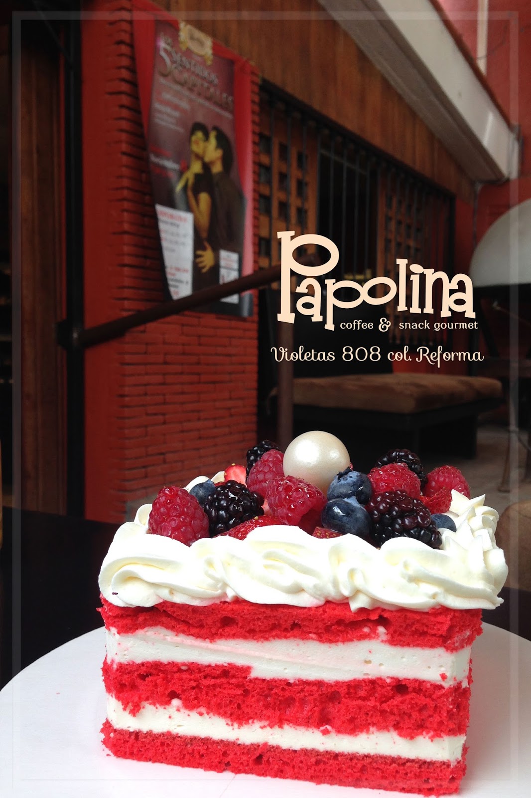 Pastel de Frutos Rojos