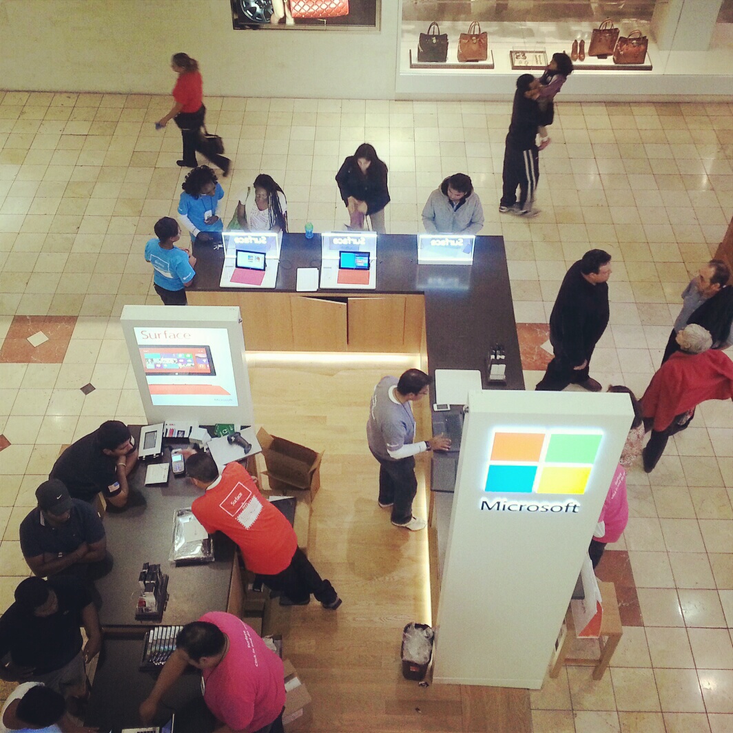 Robert Dyer @ Bethesda Row: MICROSOFT SURFACE TABLET (PHOTOS) AT ...