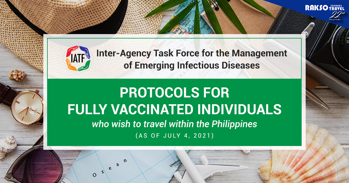 IATF: Protocols for Fully Vaccinated Individuals who wish to travel ...