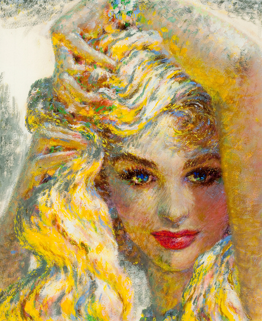 Edwin GEORGI (1896-1964) | Catherine La Rose ~ The Poet of Painting