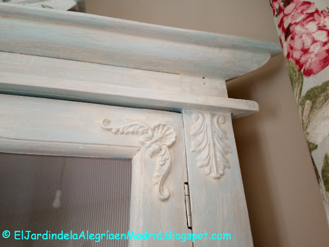 El jardín de la alegría : Tutorial: Cómo restaurar una vitrina ...