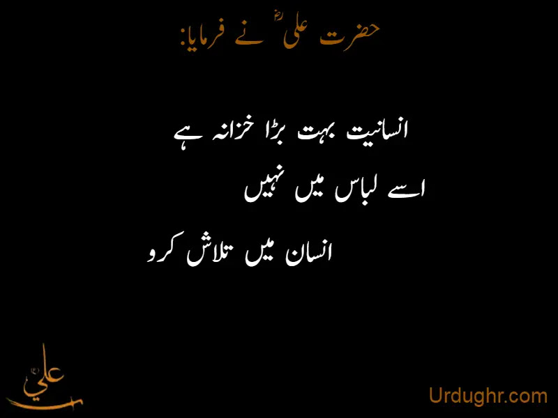 40 Best Hazrat Ali (R.A) Quotes in Urdu With Images - Urdughr