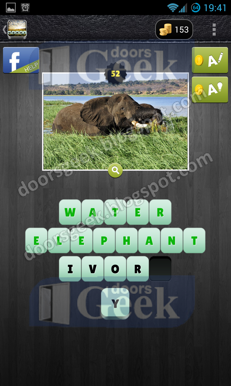 Words in a Pic - Level 52 ~ Doors Geek