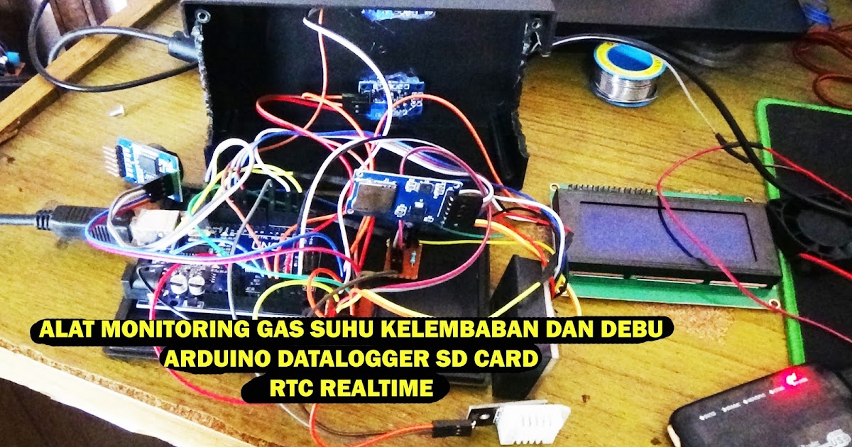 .: Membuat Alat Monitor Gas Polutan Udara dan Debu Serta Suhu ...