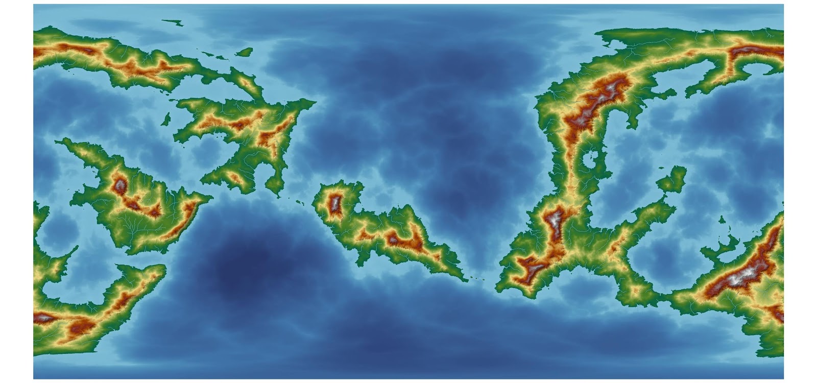 Dreams in the Lich House: Maps Galore - Fractals and World Maps