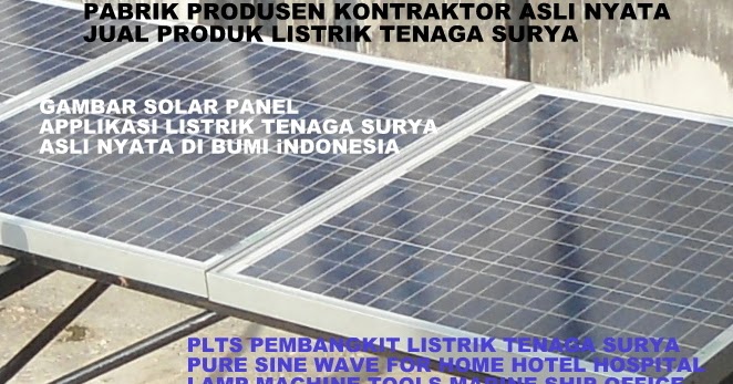 HARGA PLTS SHS SOLAR PANEL TENAGA SURYA : Shs Panel Surya Plts Tenaga Surya