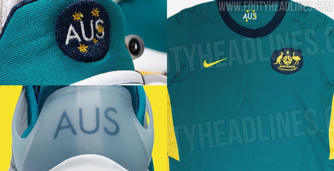 Leaked Nike Australia 2020-21 Kit Confirmed By Nike Australia 'Olympics' Shoes - Footy Headlines