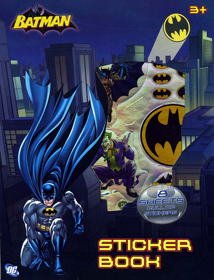 HET verzameloord: BATMAN STICKER BOOK
