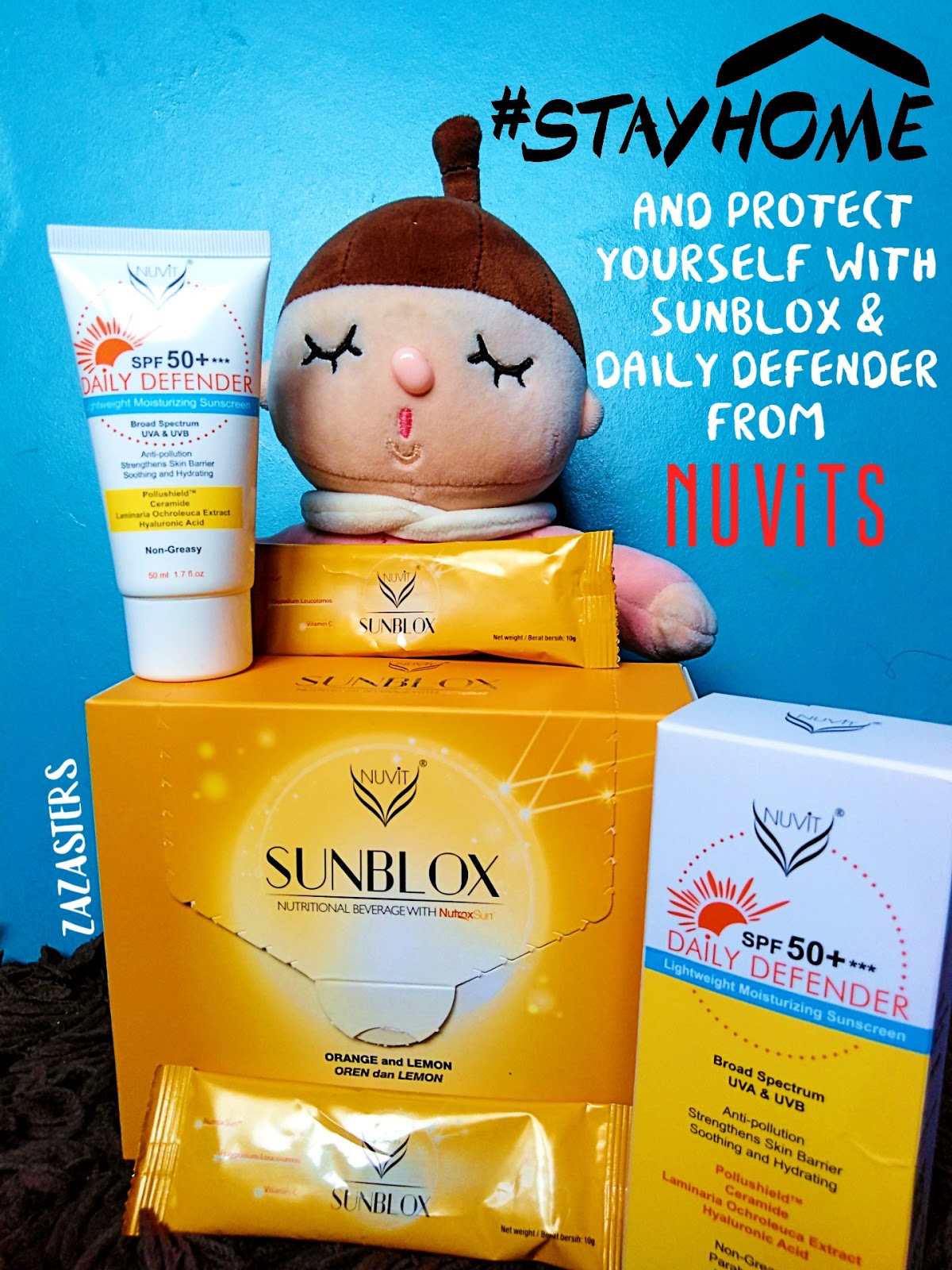 NUViT - YOUR NO.1 DAILY DEFENDER & SUNBLOX PROTECTION EXPERT