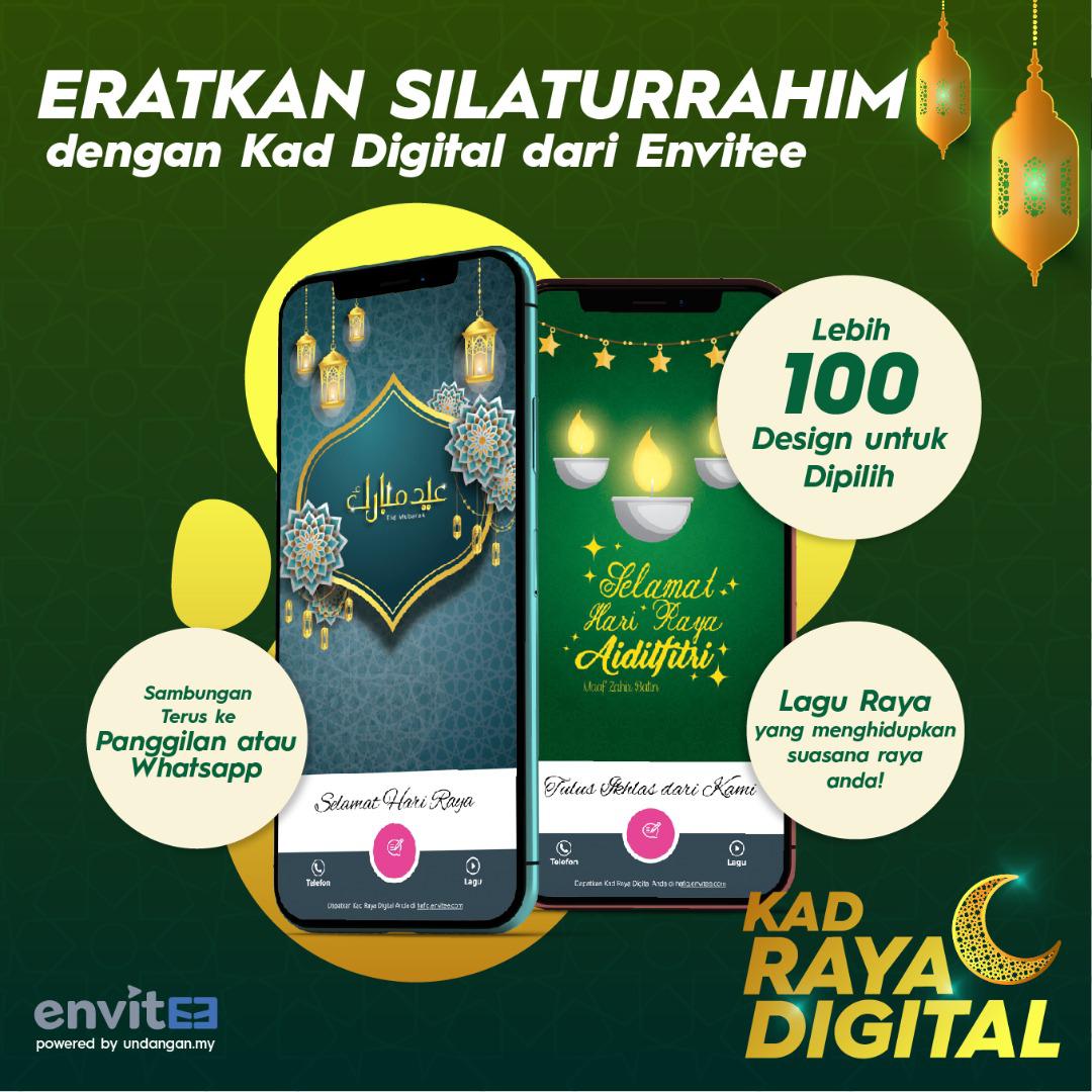 Kad Raya Digital Revolusi Ucapan Aidilfitri Di Alaf Baru