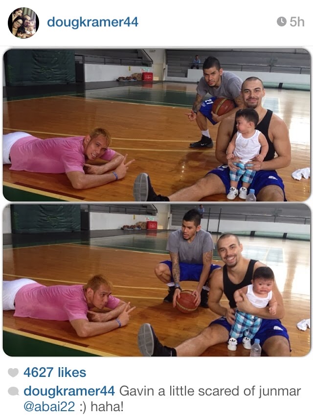 Mico Halili: June Mar Fajardo meets Gavin Kramer. PHOTO: