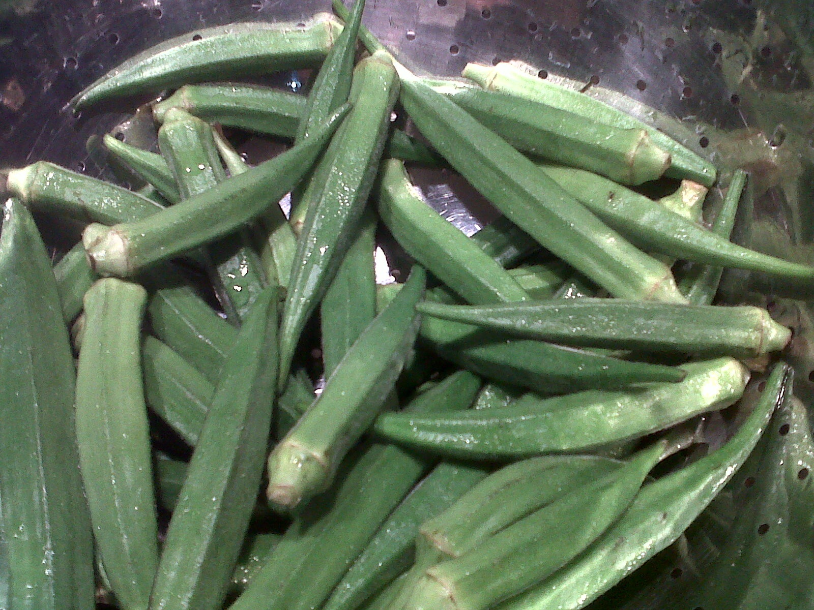 Bhindi (okra or lady's fingers) - Rekha Neilson
