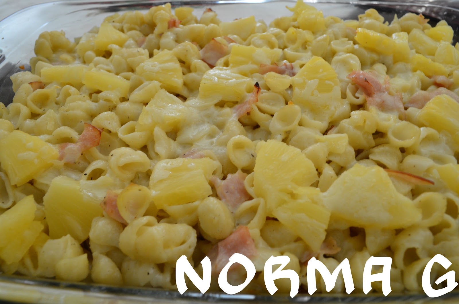 Mi cocina con sabor: sopa de codito con pina y queso