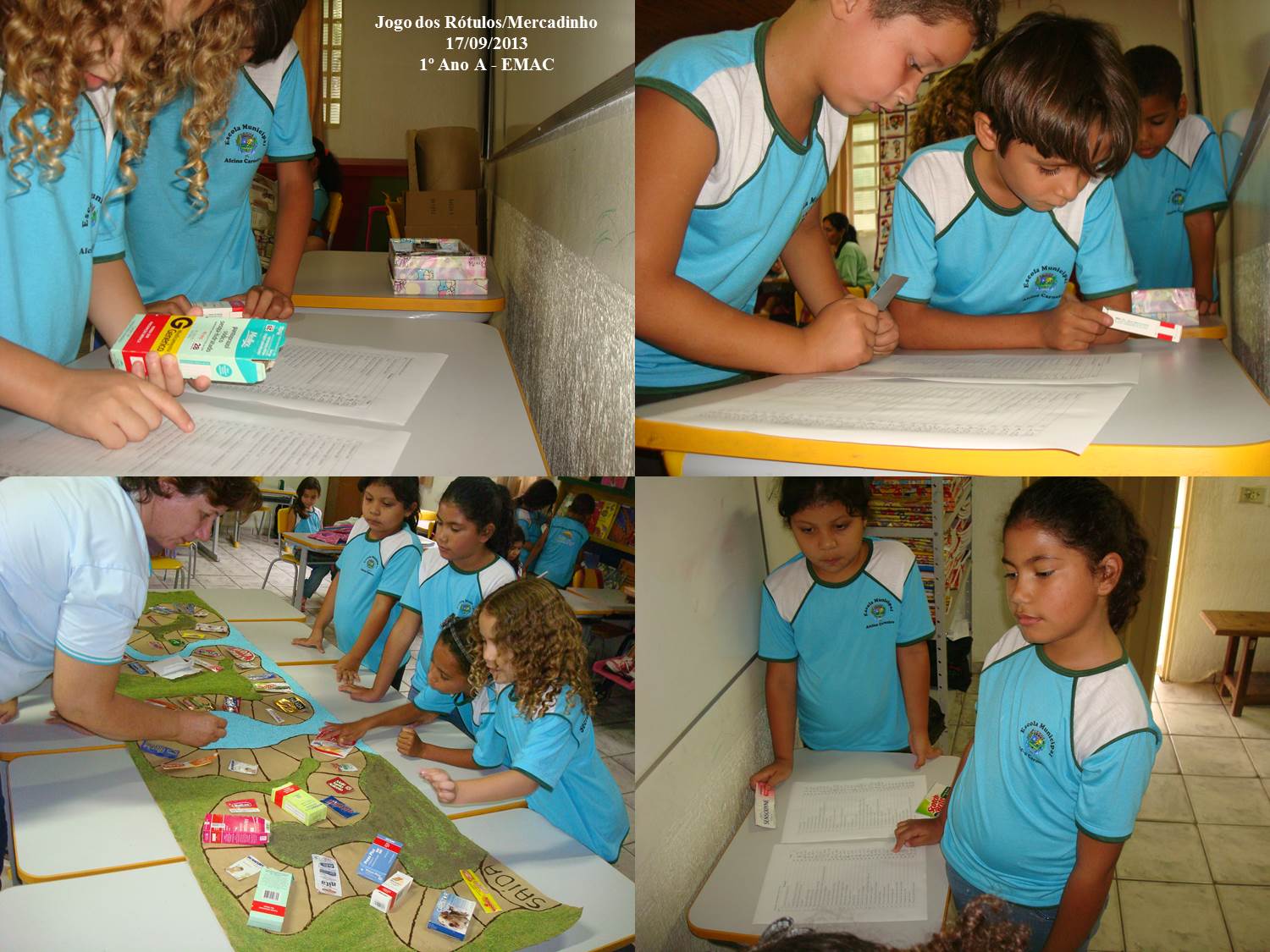 valdeca_crianças2013: Jogo dos Rótulos/Mercadinho