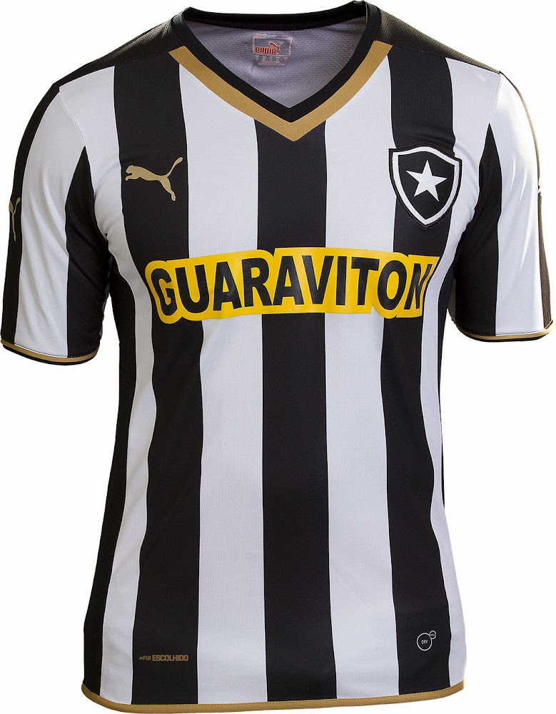 Botafogo 2014 Home and Away Kits Released - Footy Headlines