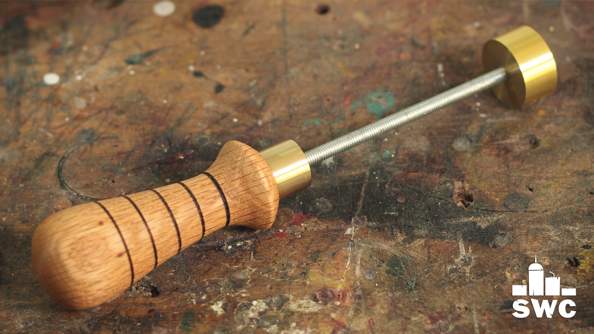 scrap wood city: How to make a branding iron