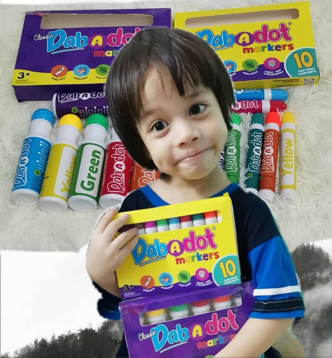 Marker Dab-A-Dot Bantu Meningkatkan Koordinasi Mata dan Tangan Serta ...