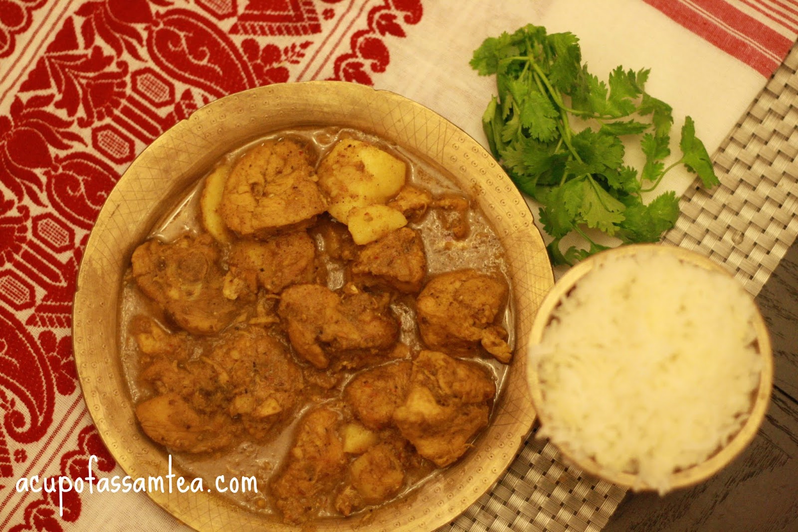 Sunday Assamese Chicken curry