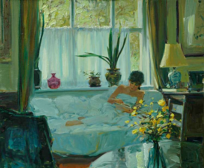 Il mondo di Mary Antony: David Hettinger - dipinti dal vivo