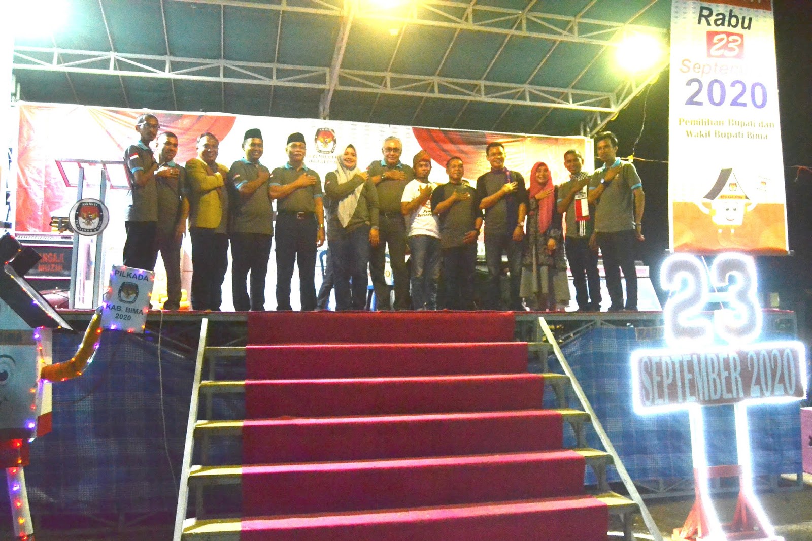 Launching Tahapan Pilkada 2020, KPU Usung Tema Pilkada ‘Maraso’ | Aktualita