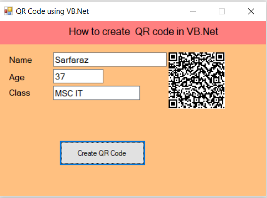 How to Generate QR code in VB.Net | Mastering Microsoft Visual Basic ...