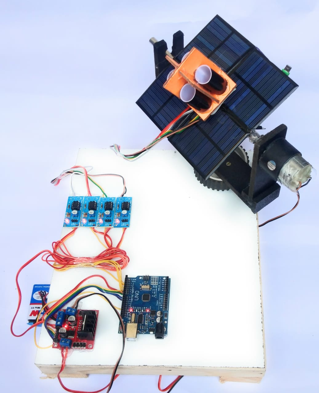 Vishal Nagar: DUAL AXIS SOLAR TRACKER SYSTEM