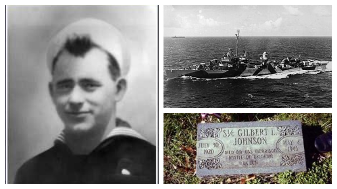 WW2 Fallen 100: WW2 Okinawa Fallen - Gill Johnson, USS Morrison