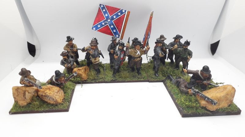 28mm Heroes: Thomas' Legion of Highlanders and Indians, plus some other ...