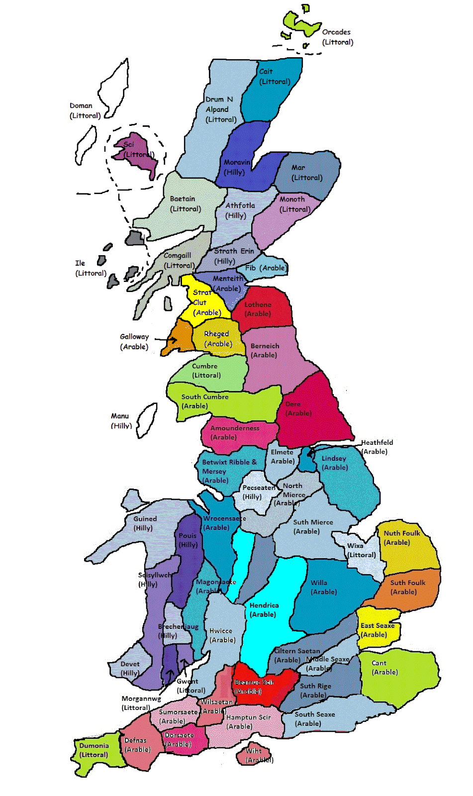 Small but Perfectly Formed: The Dark Ages Campaign - some background